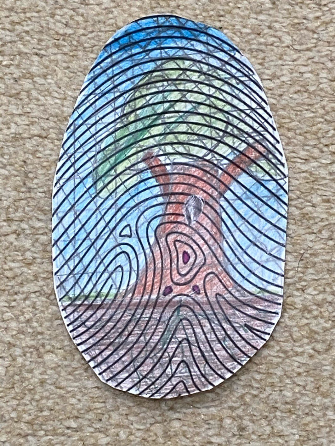 Rydal Penrhos Gallery: Y7 & 8 fingerprint art project - Rydal Penrhos
